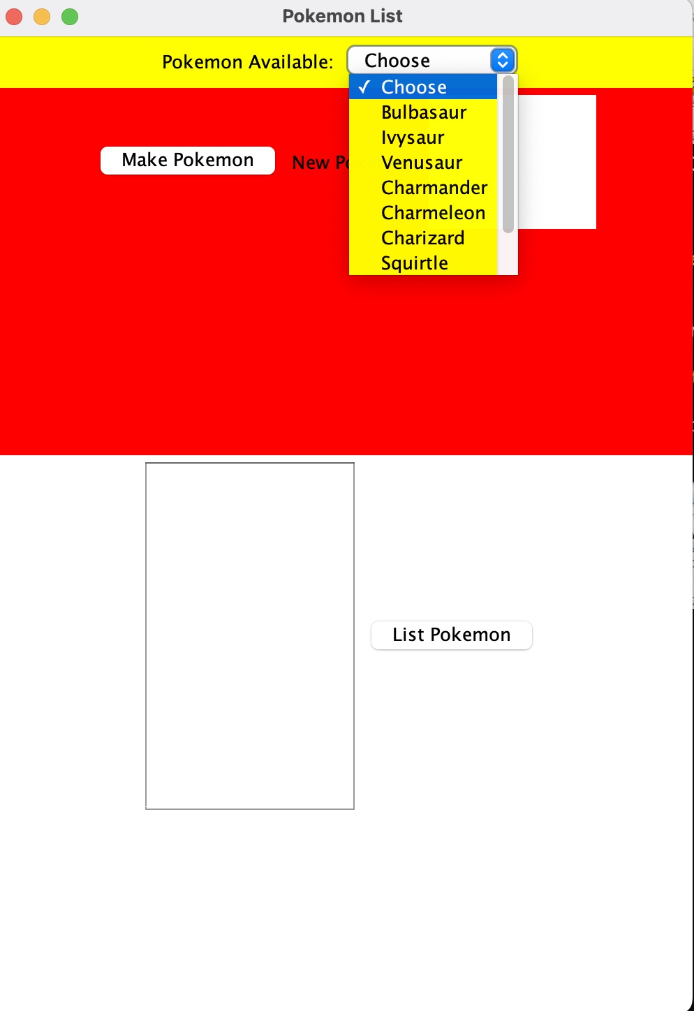 Pokemon menu GUI | Juncell Venzon | Professional Portfolio
